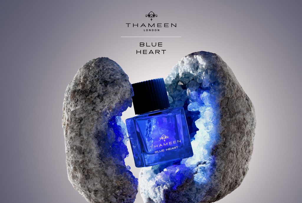 Thameen London’s Blue Heart: Olfactory Diamond